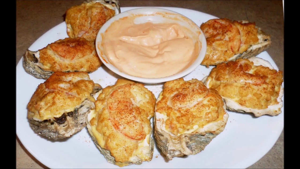 Catfish on the Oyster Half Shell - YouTube