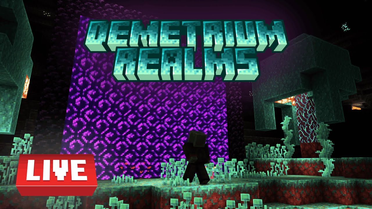 Jogando Com Addons No Minecraft l DEMETRIUM l Live #minecraft - YouTube