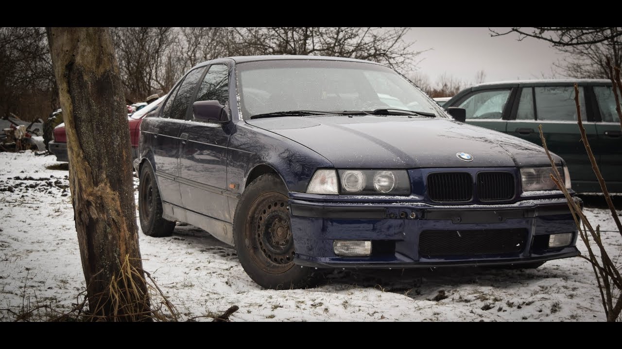 1995 BMW E36 330D Cold Start -7C (w/o Glow Plugs) - YouTube
