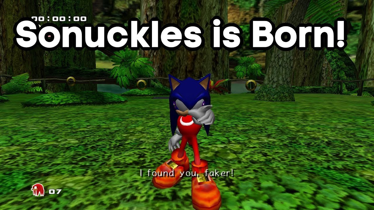 Knuckles Over Sonic Mod - Meet the Sonuckles! - [Sonic Adventure 2 ...