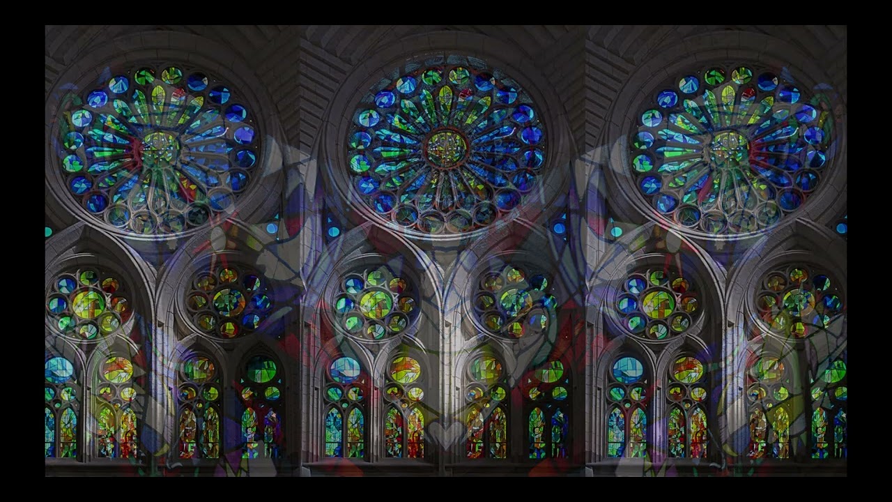 STAINED GLASS ANIMATION - YouTube