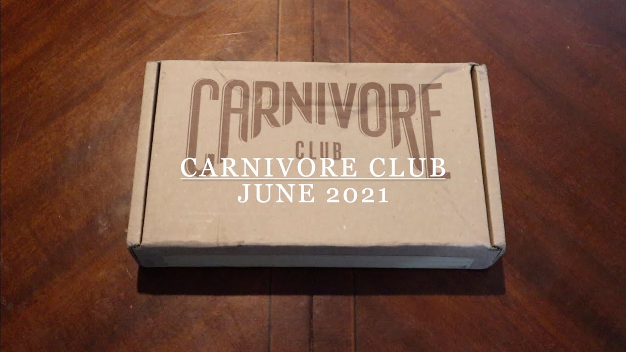Carnivore Club | Subscription Box Unboxing | June 2021 - YouTube