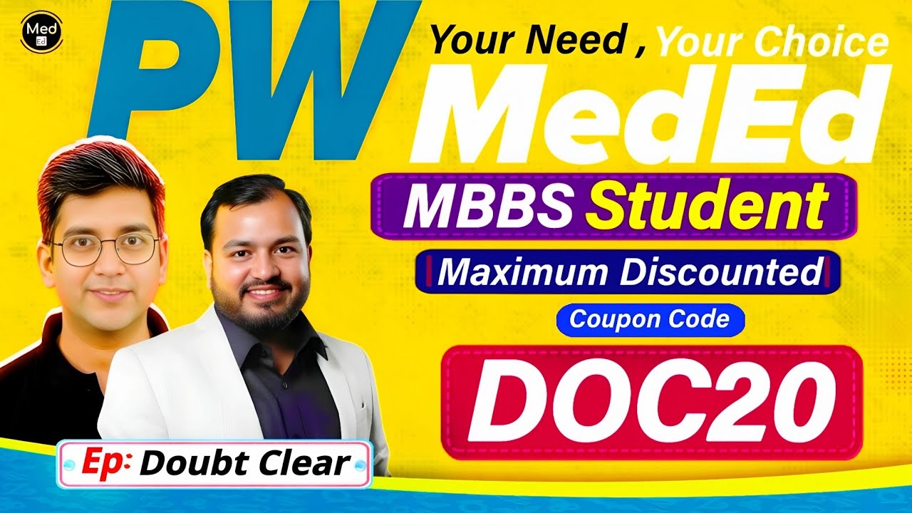 PW MedEd Dought Clear & Discussion | Alakh Pandey Sir & Dr Ranjith Sir ...