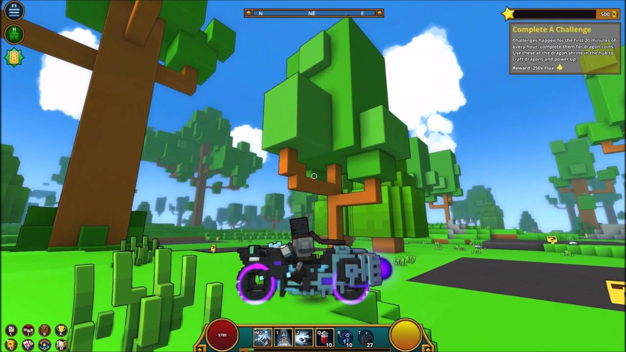 The new mount from Trove: Blacklight Neon Cycle - YouTube