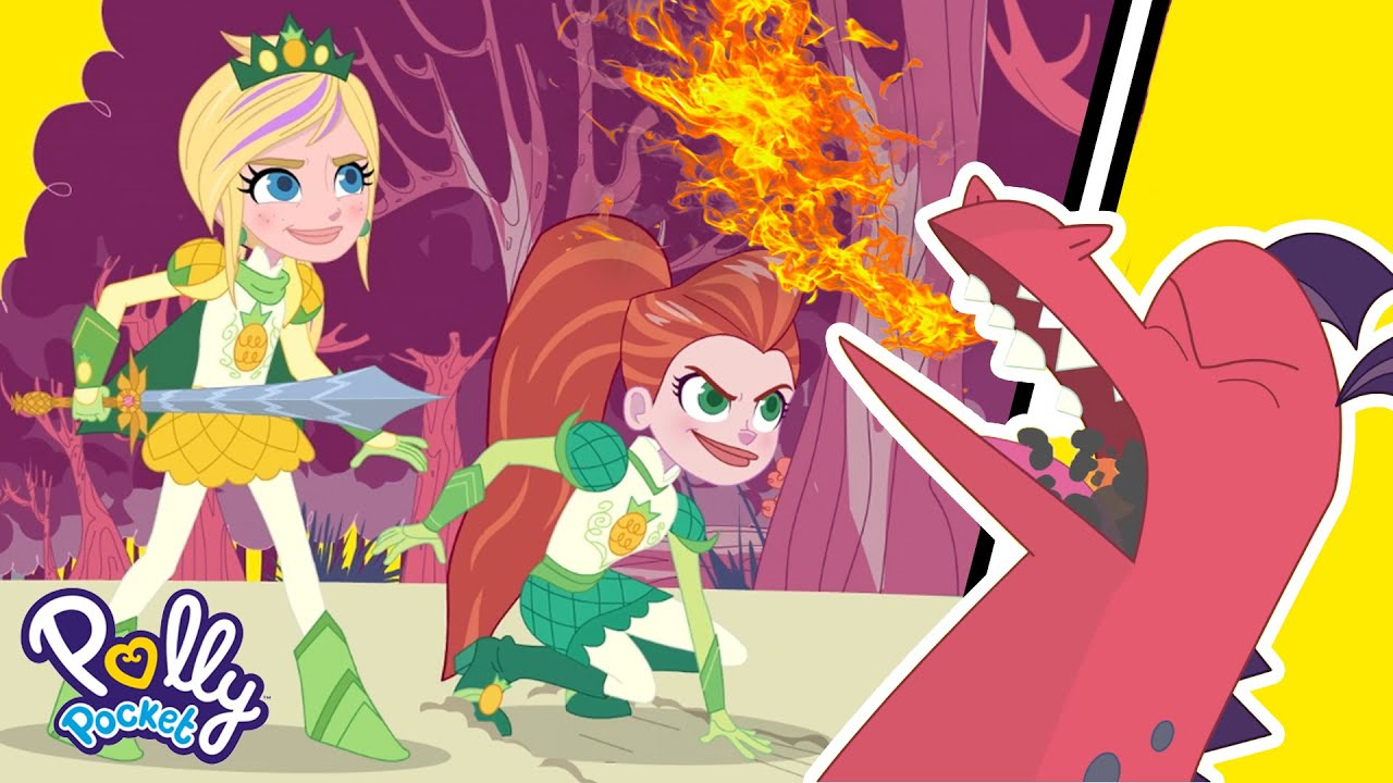 Polly Pocket Trains a Dragon! 🐲 | Full Episodes | Fantasy Cartoons ...