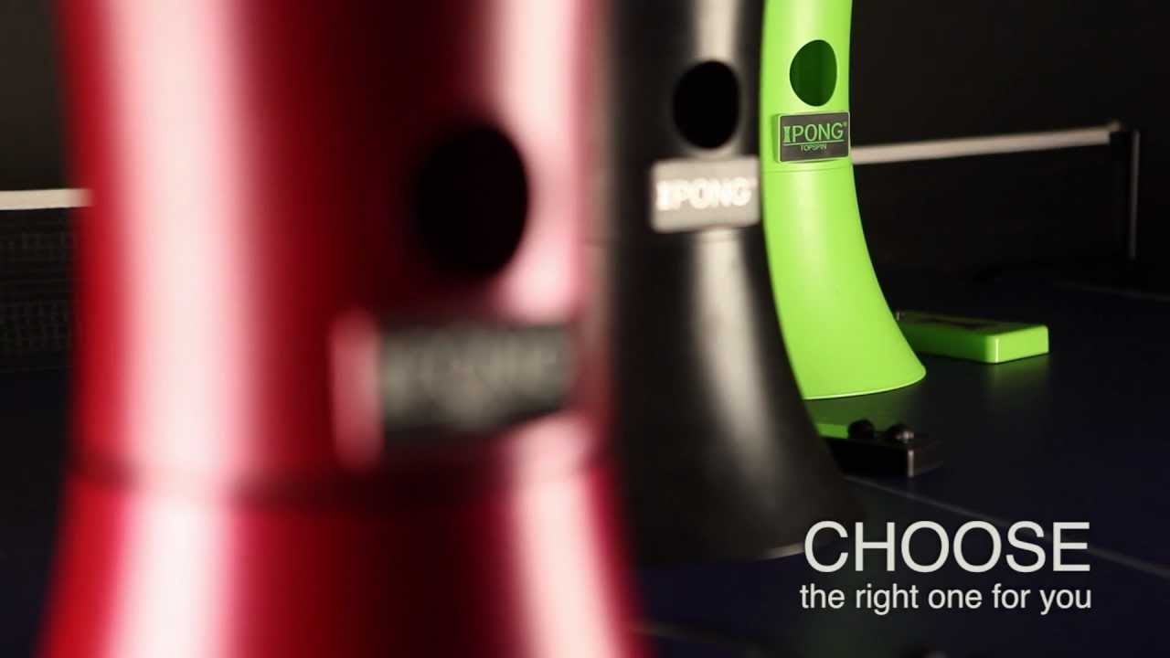 NEW iPong Team - Topspin, Original, Pro - YouTube