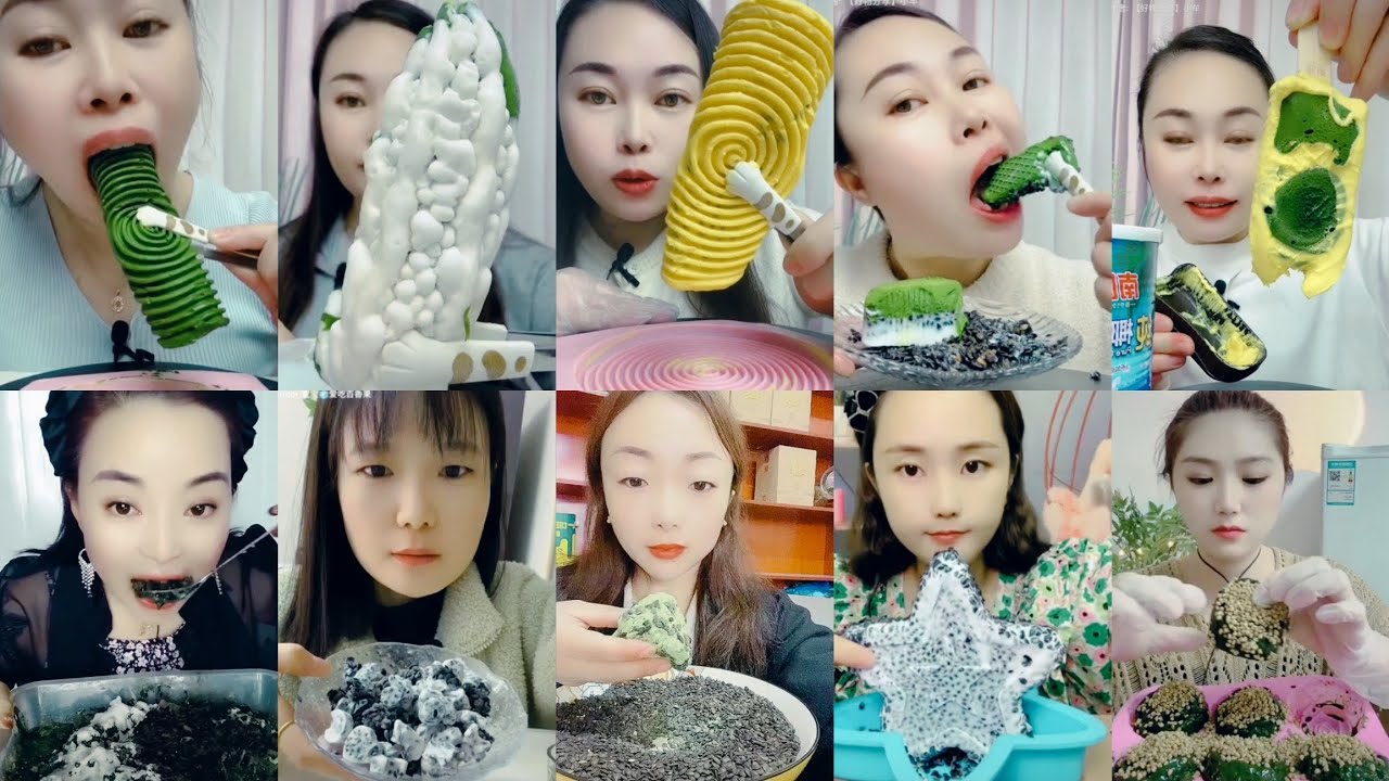 MATCHA PASTE ,STICKY MATCHA WITH SESAME SEED , PASSION FRUIT AND YOGURT ...