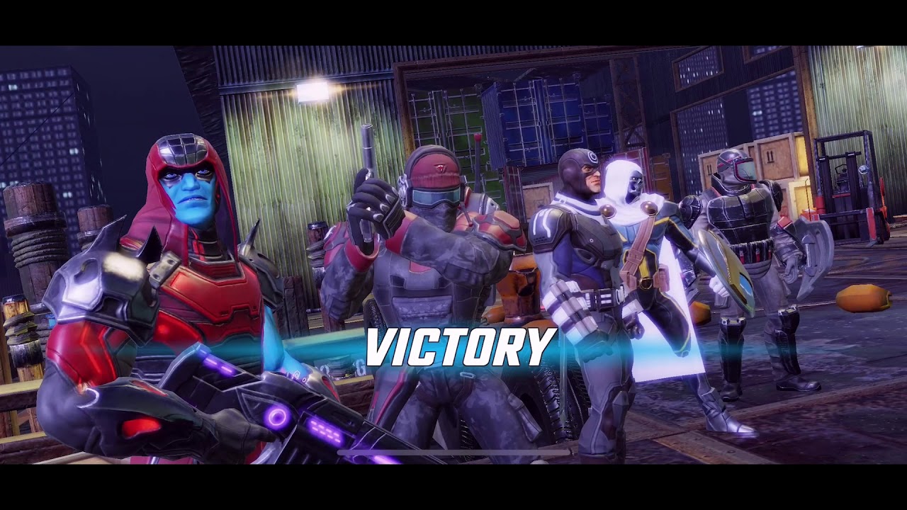 Marvel Strike Force - Taskmaster on attack Blitz - YouTube
