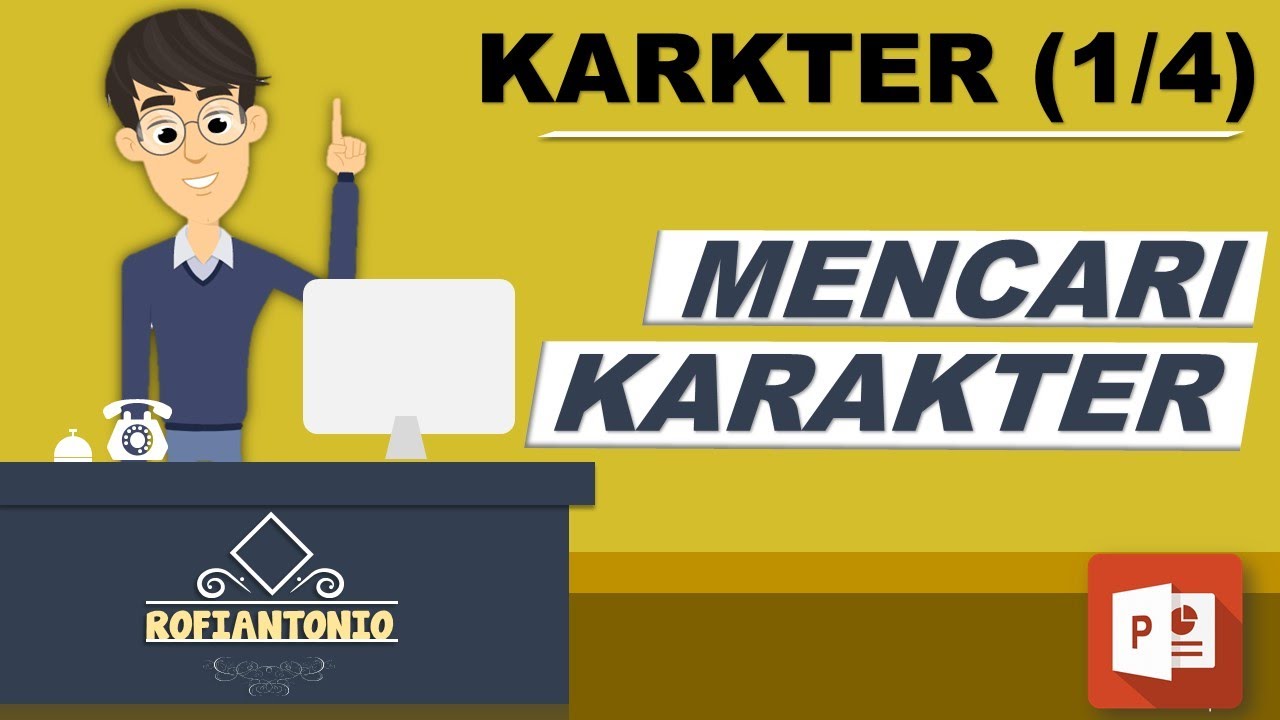 KARAKTER (1/4): Mencari Karakter di Internet - YouTube
