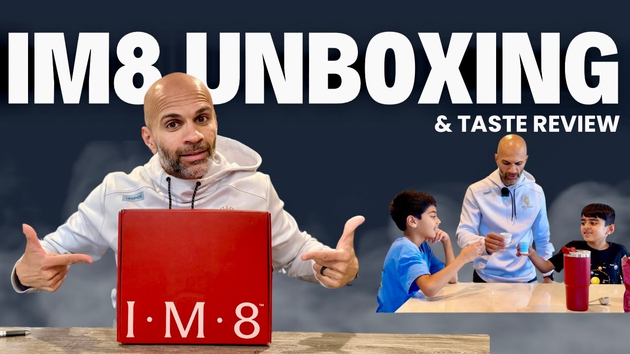IM8: Unboxing and Taste test - YouTube