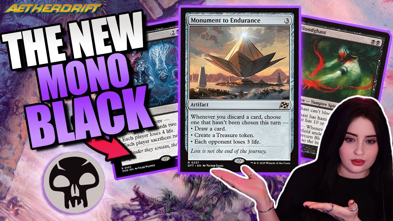 MONO BLACK IS SO BACK!🖤 | Mythic TOP 200 | Standard MTG Arena - YouTube