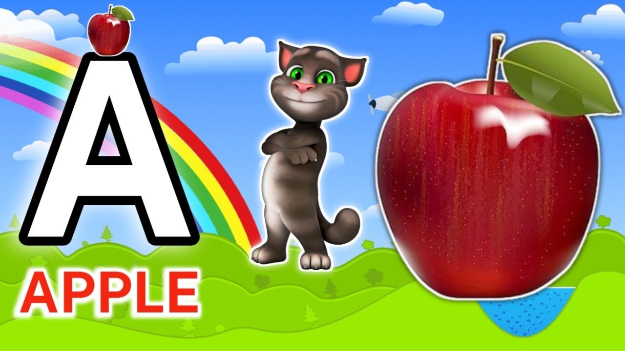 A for Apple B for Bird|Abcd|A to Z Alphabets|Kids Videos|English ...