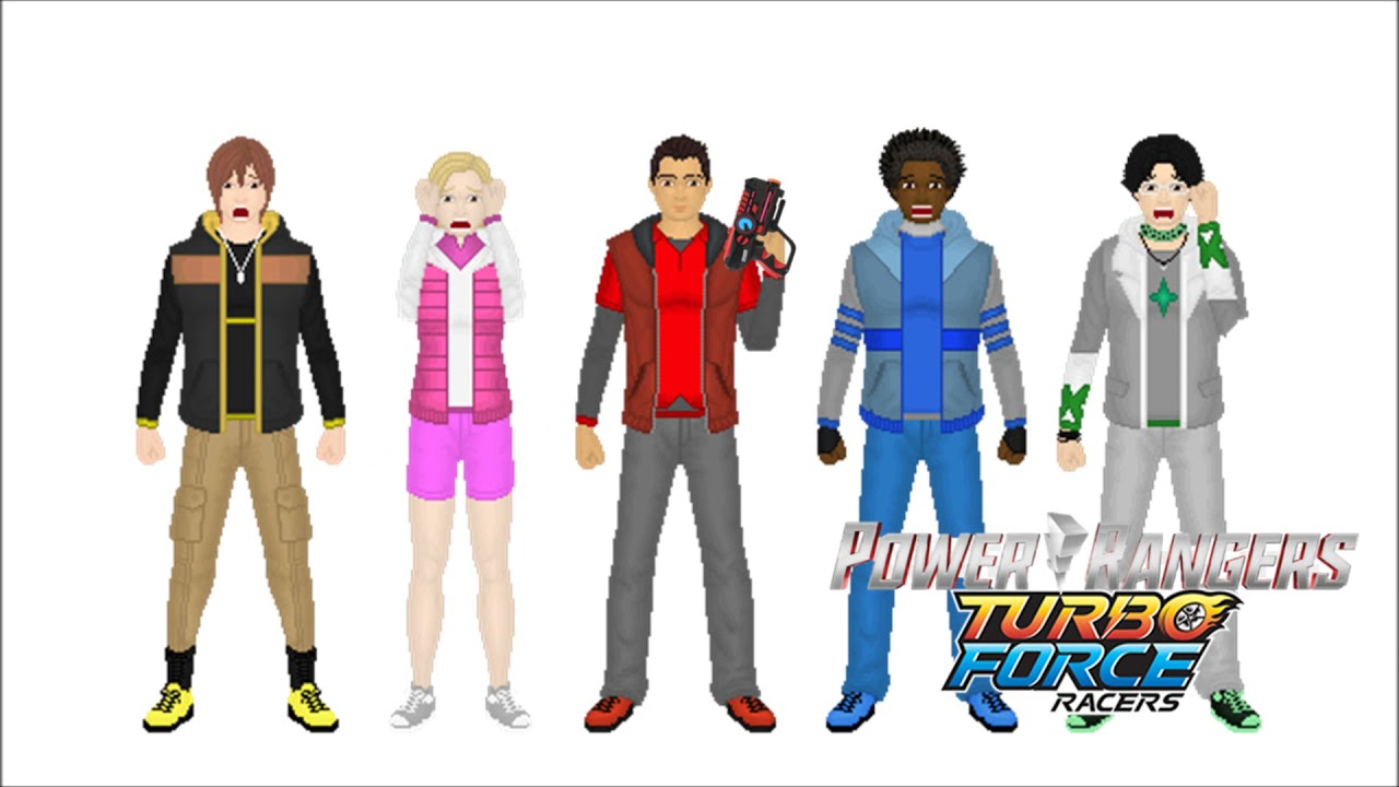 Hasbro's Power Rangers Turbo Force Racers - Eyecatch - YouTube