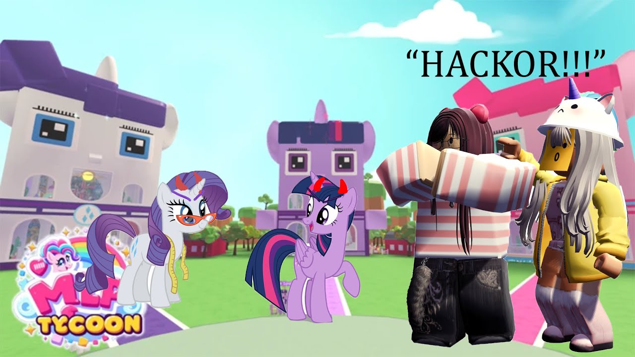 We caught a HACKER on My Little Pony Tycoon... - YouTube