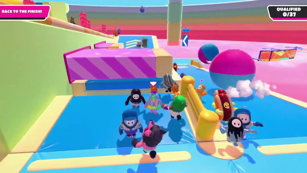 Fall Guys: Ultimate Knockout SLIME CLIMB - YouTube