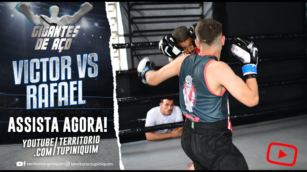 Victor vs Rafael Periard - Gigantes de Aço 3 - YouTube