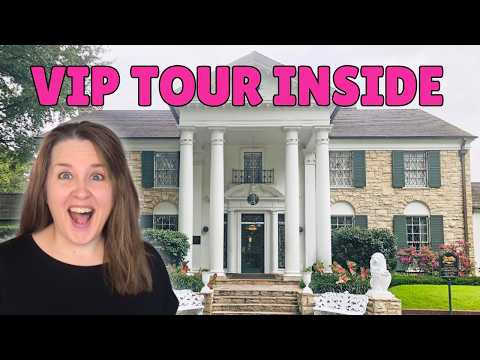 Exploring the REAL Graceland with Elvis Presley's VIP Tour! (Day 9 ...