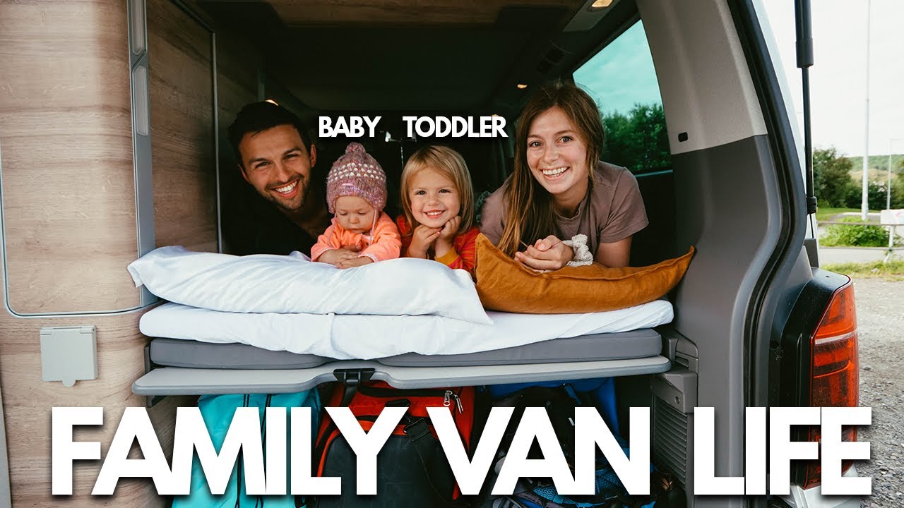 VAN TOUR! FAMILY VAN LIFE IN OUR TINY HOME ON WHEELS + first ...