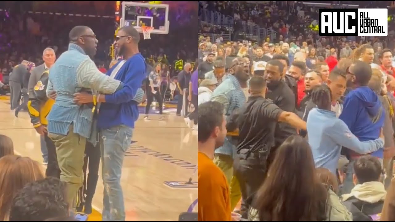 Shannon Sharpe And John Morant Dad Get Into A Verbal Altercation At ...