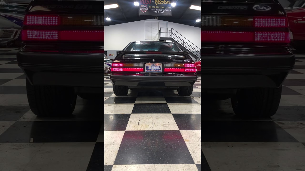 Foxbody LED Tail Lights with Sequential Turn Signal From Classic LEDs ...