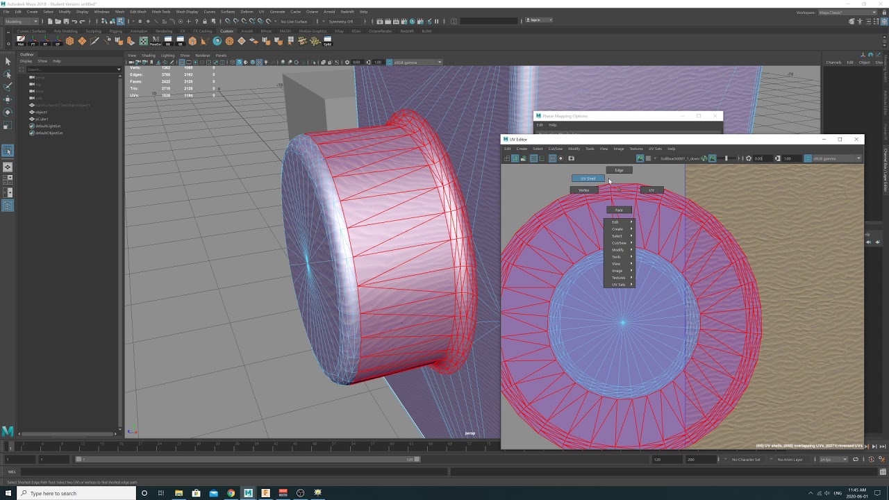 Create UVs For CAD Models - YouTube