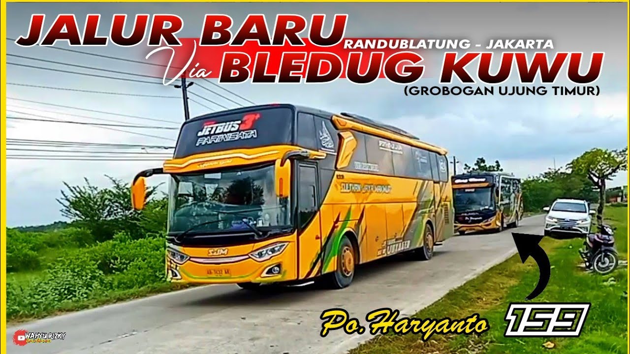 Rute Baru Po.Haryanto Lewat Jalur Bledug Kuwu 😍 - YouTube
