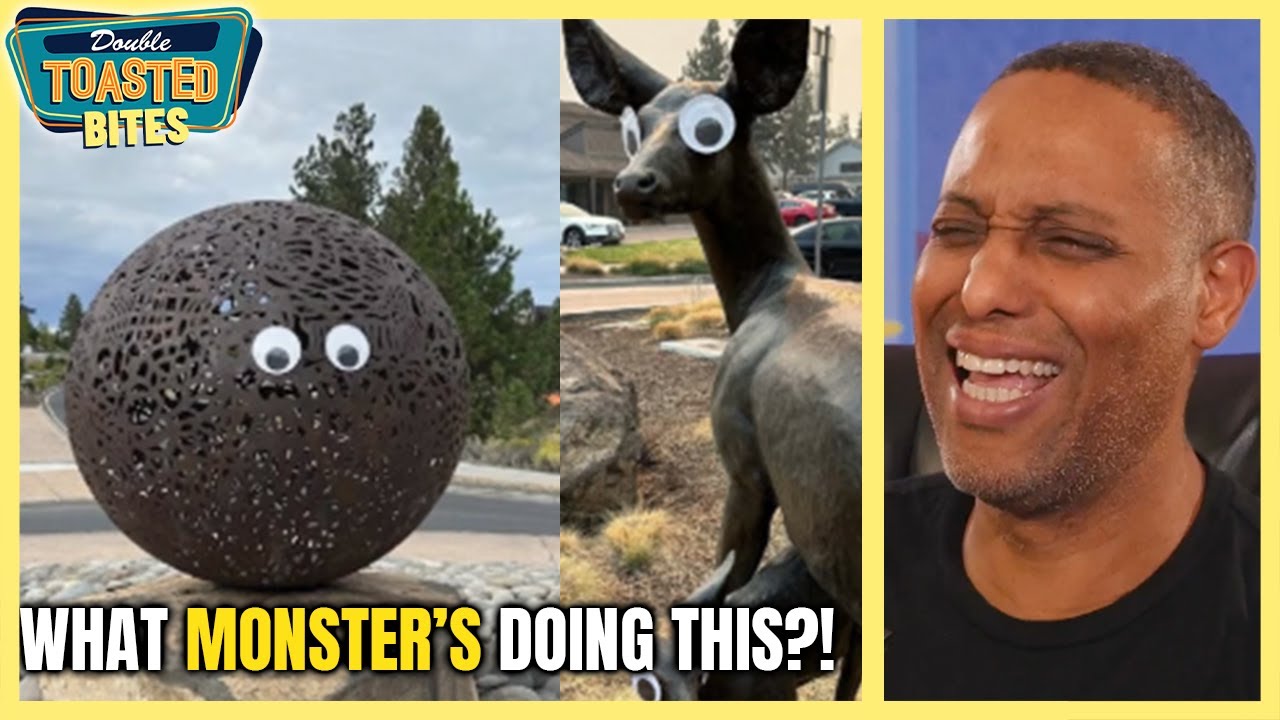 SOMEONE IS STICKING GOOGLY EYES ON PUBLIC SCULPTURES AND IT'S HILARIOUS ...