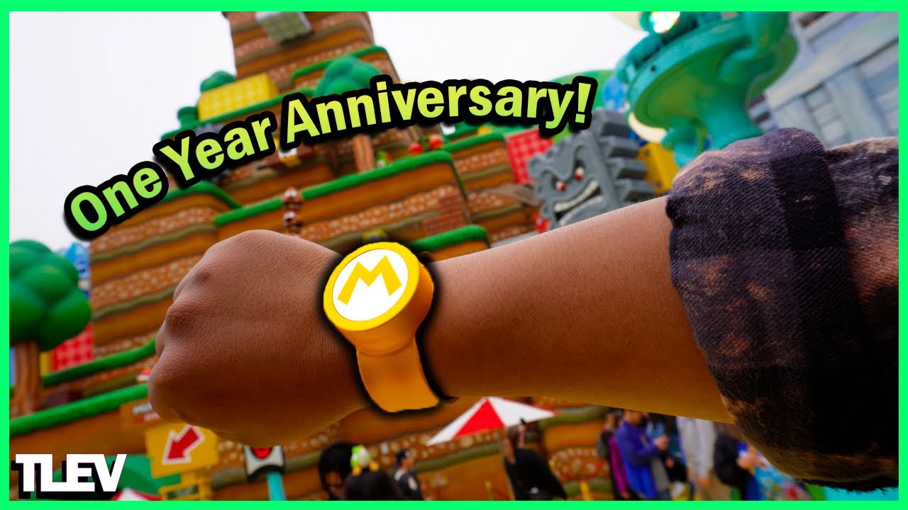 Celebrating ONE-YEAR of Super Nintendo World at Universal Studios ...