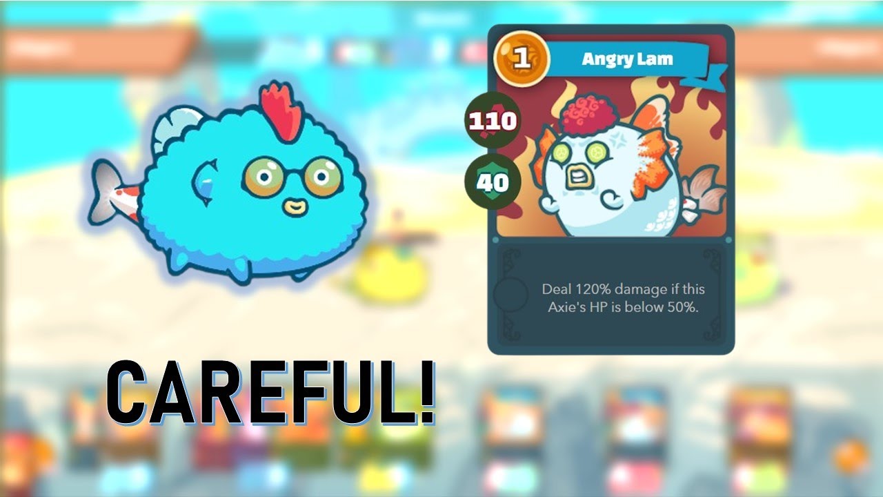 Do not mess with Angry Lam | Double Aqua + Plant | Axie Infinity - YouTube
