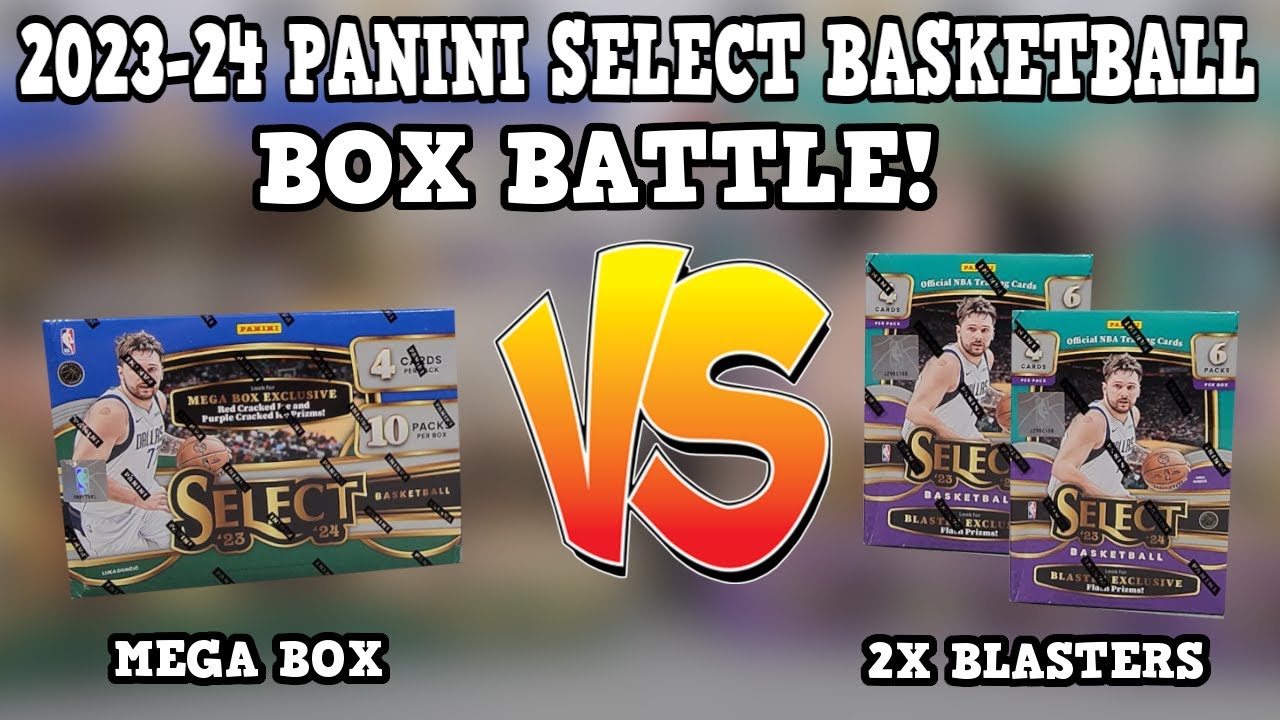 Select Basketball Box BATTLE! 2023-24 Panini Select Basketball Mega Box ...