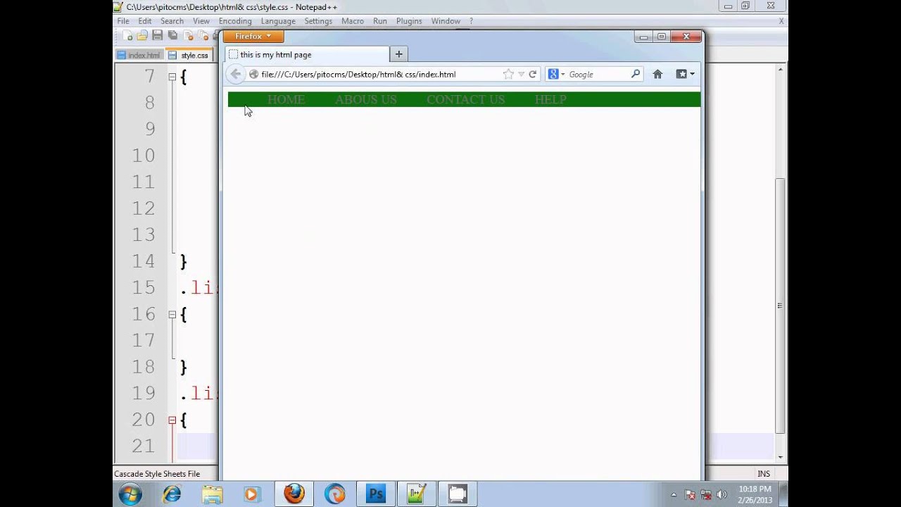 Html And Css Bangla Tutorial Part 4 Basic Structure Youtube