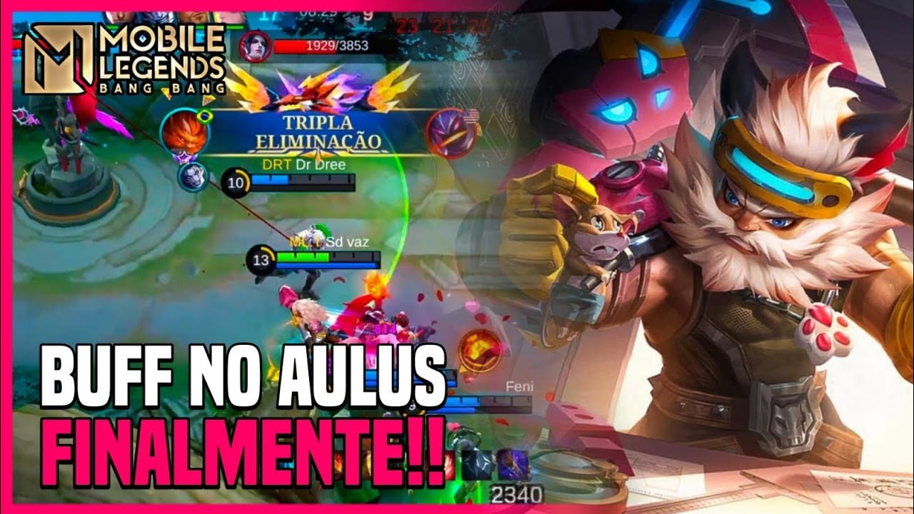 FINALMENTE A MOONTON DEU BUFF NO MEU HERÓI FAVORITO!!! | AULUS | MLBB ...
