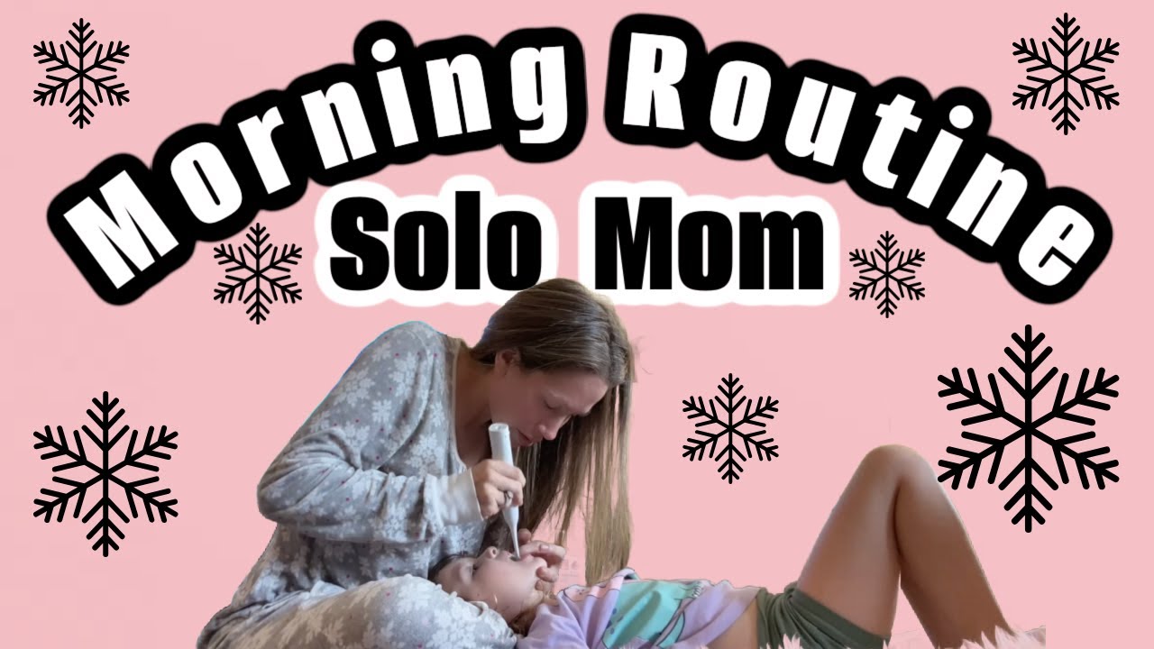 Solo Mom Morning Routine Mom Of 2 Youtube