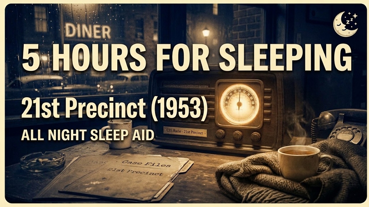 All Night Old Time Radio Shows For Sleeping | 21st Precinct (1953) VOL ...