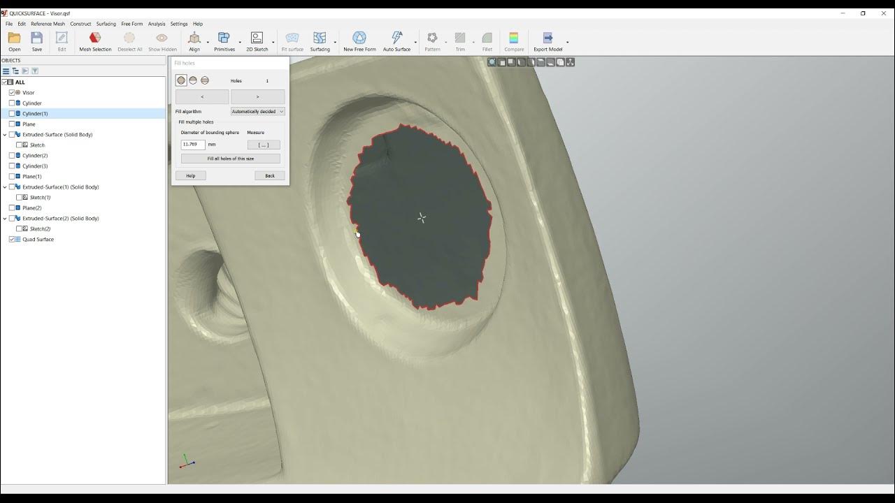 QS Tutorials: Split mesh - YouTube