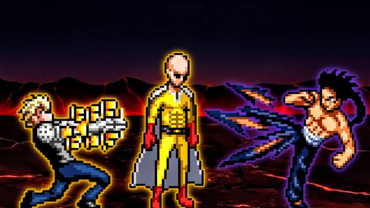 Accurate Saitama OP VS Genos V2 OP & Suiryu V3 OP in Jump Force Mugen ...