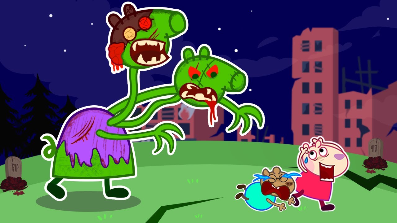 Peppa Zombie Apocalypse, Zombies Appear At The Forest🧟‍♀️ | Peppa Pig ...