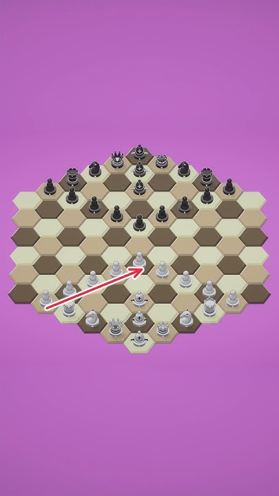 Hexagonal En Passant #chess #chess2 #gamedev - YouTube