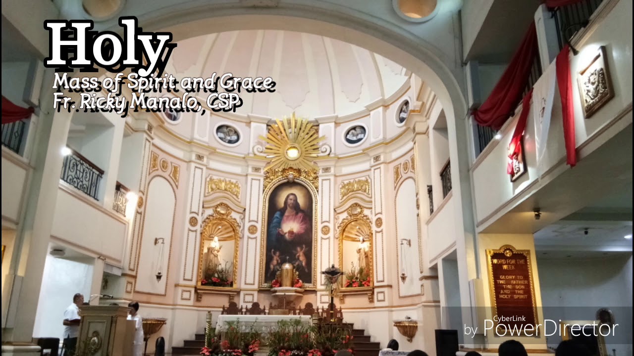 Holy (Mass of Spirit and Grace) Fr. Ricky Manalo, CSP - Instrumental w ...