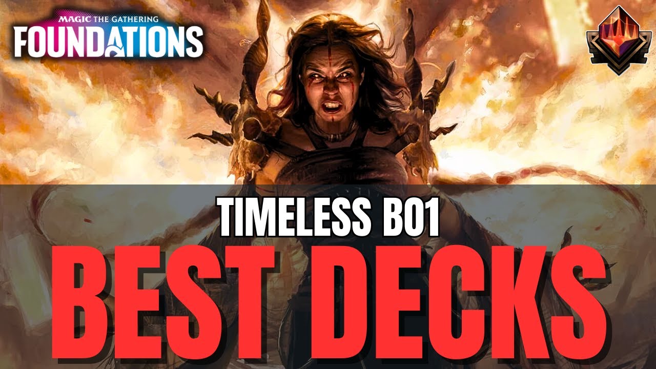 Meta Tier List 🏆| BEST MTG Timeless Best of One (Bo1) Decks | Week 1 ...