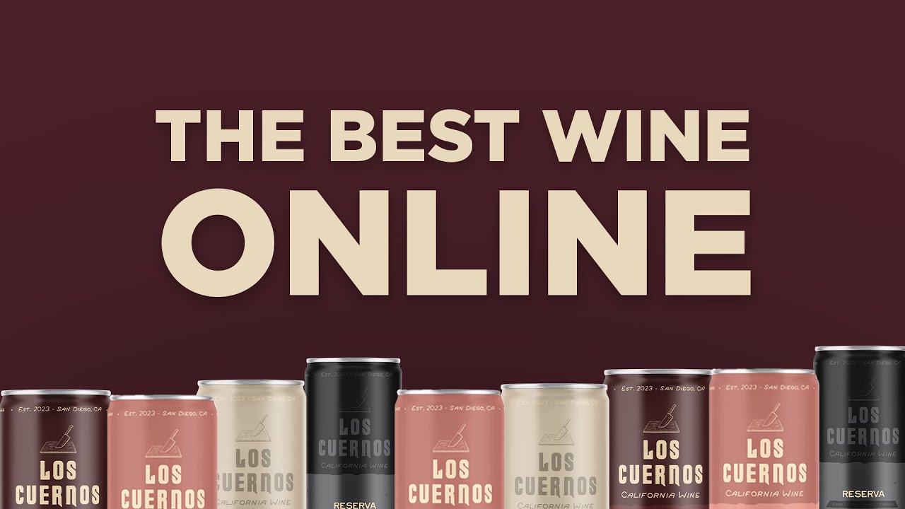 REAL WINE in a can. Available online and in store. - YouTube