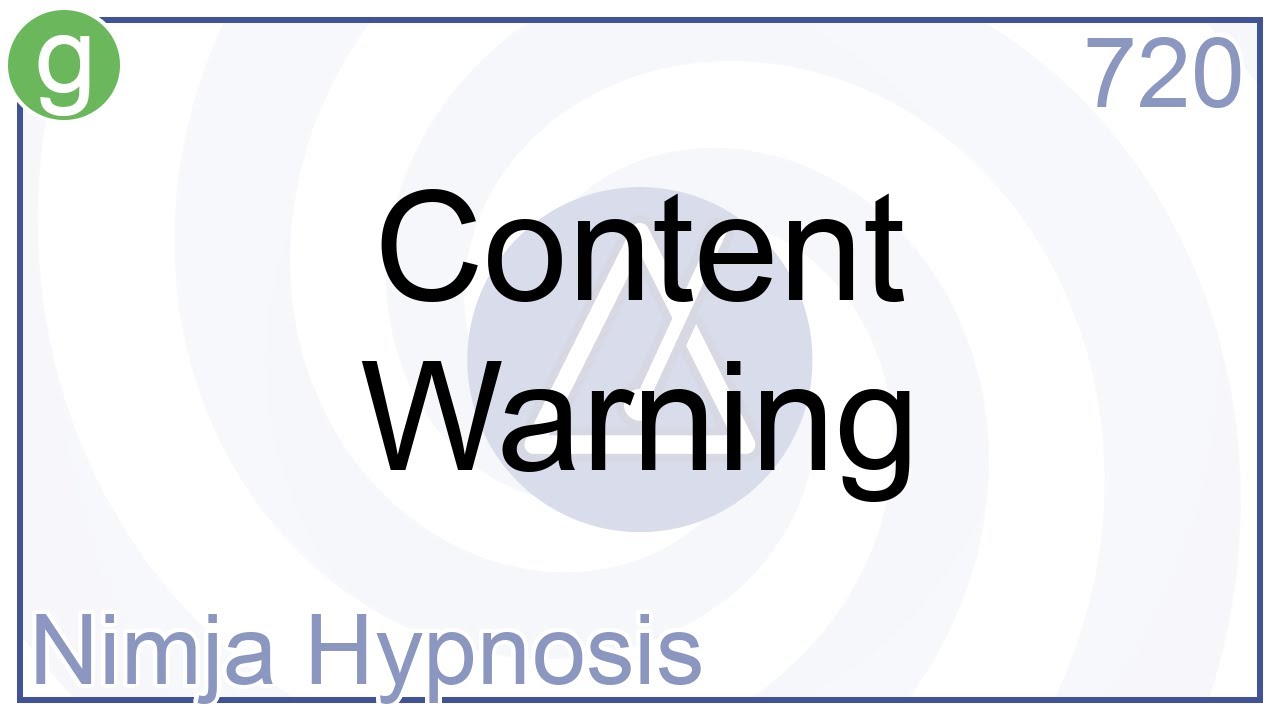 Content Warning - Hypnosis - YouTube