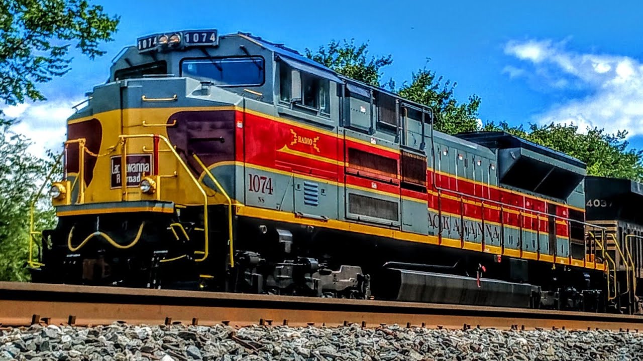 NS 1074 "Lackawanna" Works Fairlane Yard - YouTube
