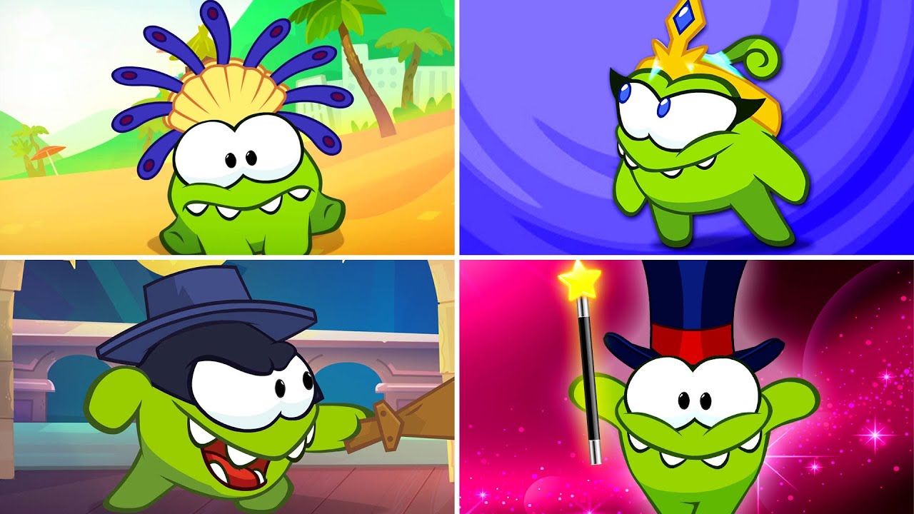Learn with Om Nom | Om Nom's Hat Adventure | | Kids Shows Club - YouTube