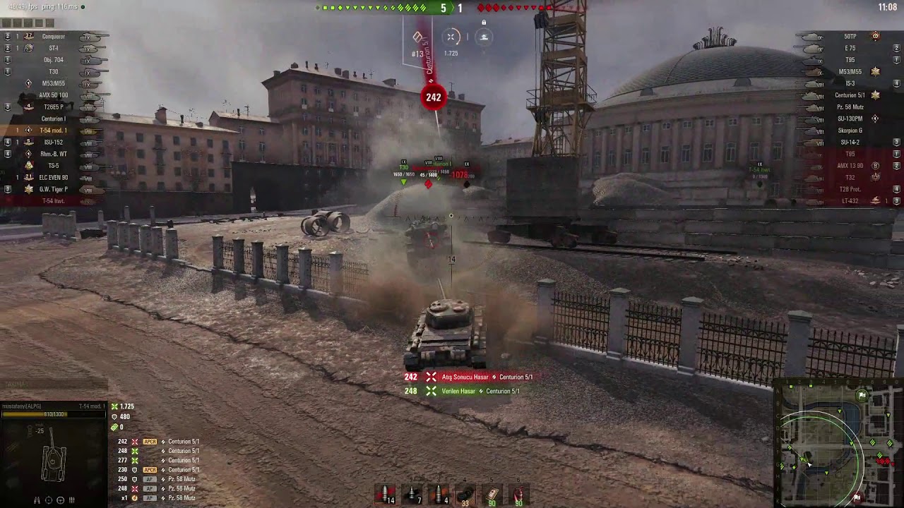 T54 MOD 1 - YouTube
