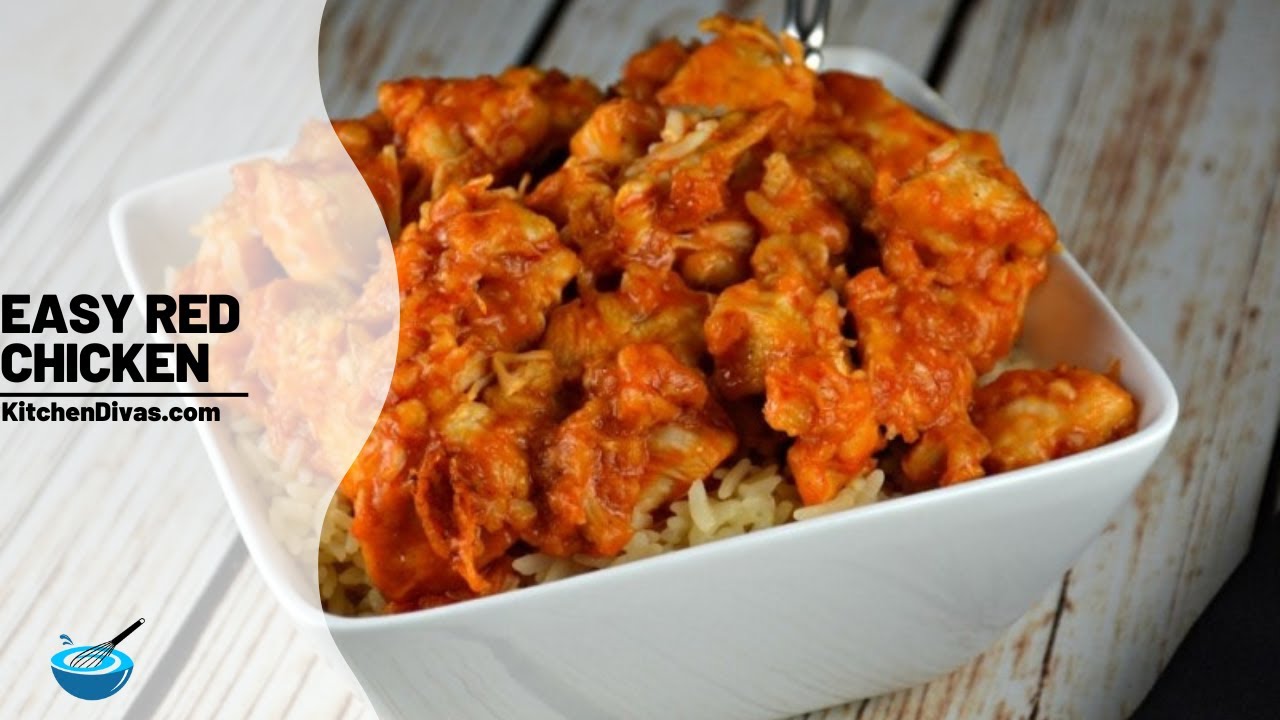 Easy Red Chicken - YouTube