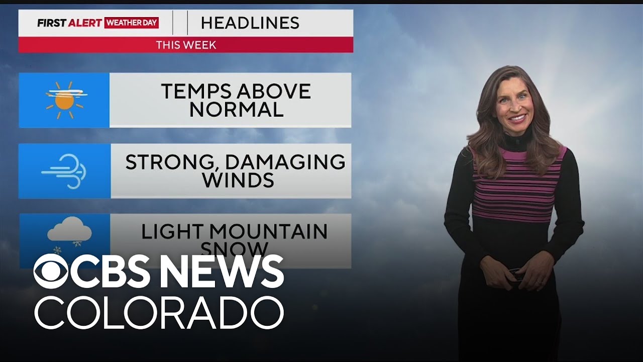 Colorado Weather: Strong Winds For The Foothills and Light Mountain ...
