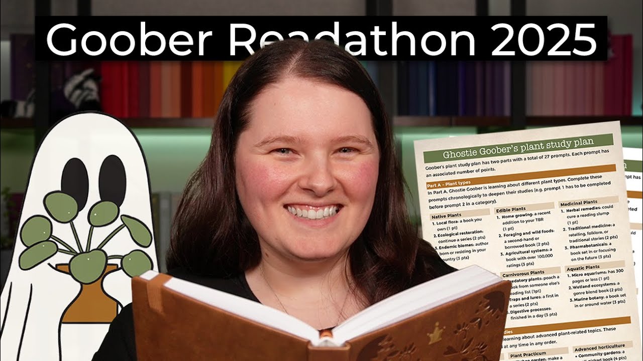 The Goober Readathon 2025 Announcement 💜 - YouTube