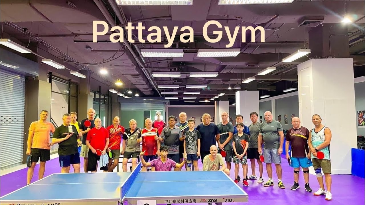 ยิมปิงปองพัทยา Pattaya gym - YouTube
