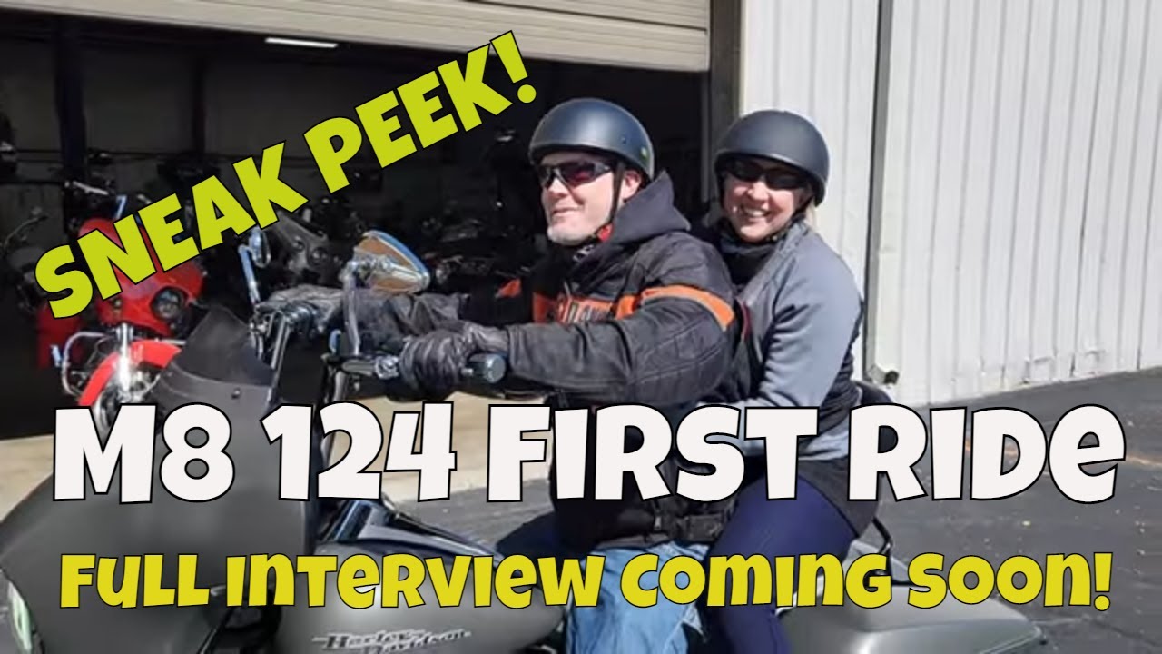 SNEAK PEEK - M8 124 First Ride - Interview Coming Soon - YouTube